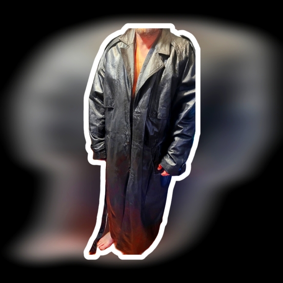 king size | Jackets & Coats | Vintage King Size Floor Length Trench ...